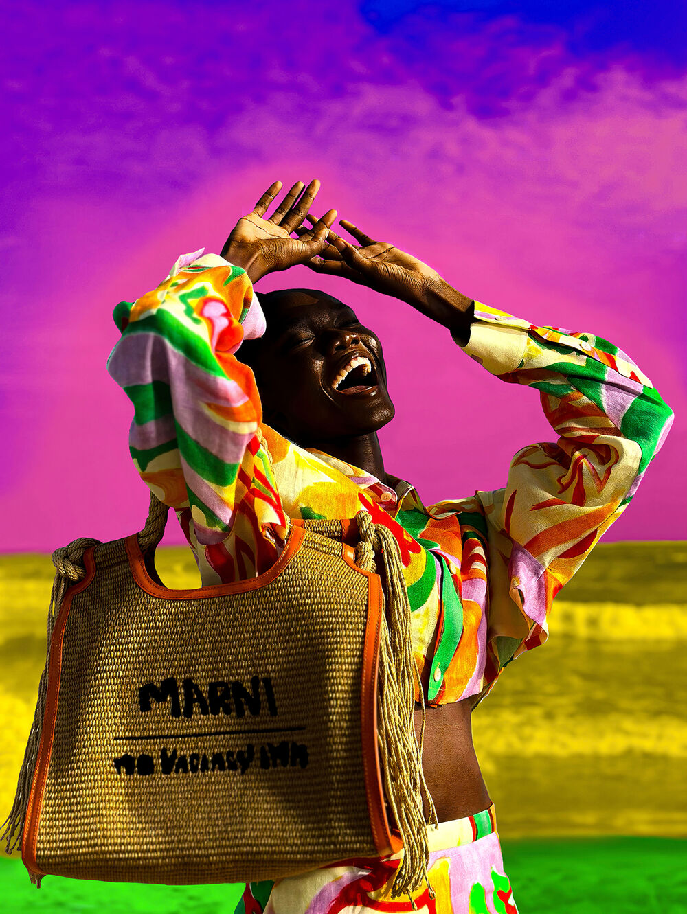 Discover the new Marni capsule collection with No Vacancy Inn