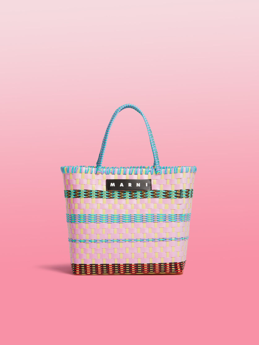 Marni Market 라이트 핑크 Retro 바스켓 백 Marni