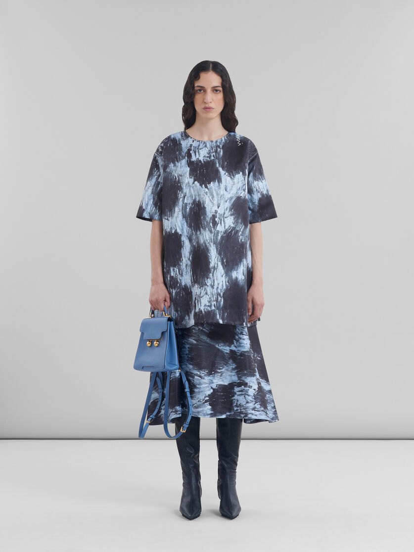 Blue leather Trunkaroo backpack | Marni