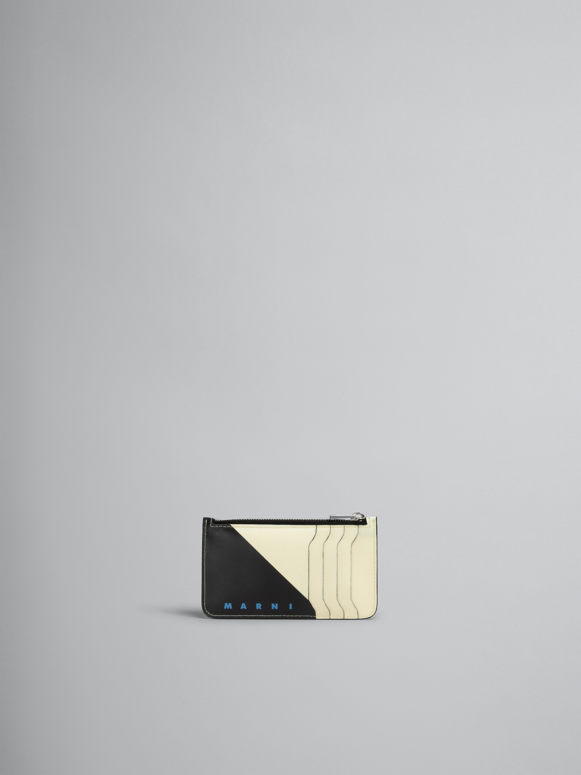 Marni Bicolour Card Holder Black