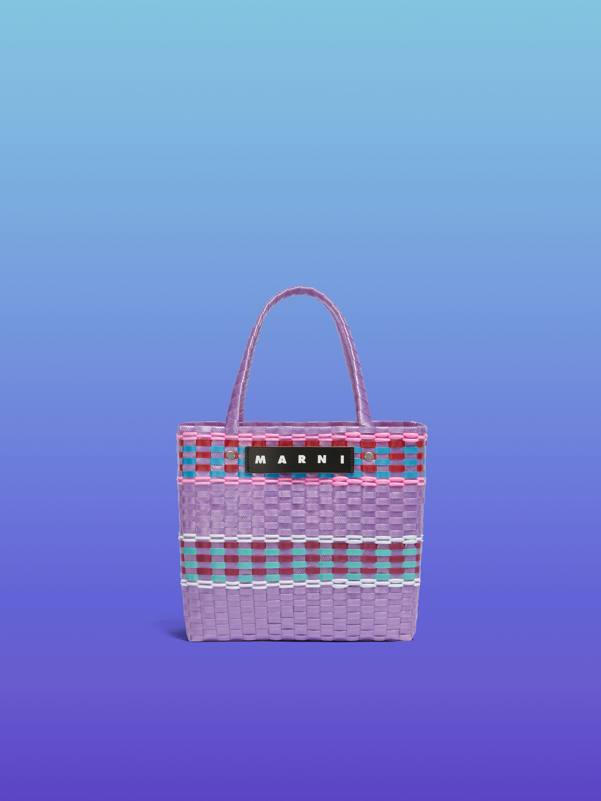 Petit sac Marni Market Retro Basket violet | Marni