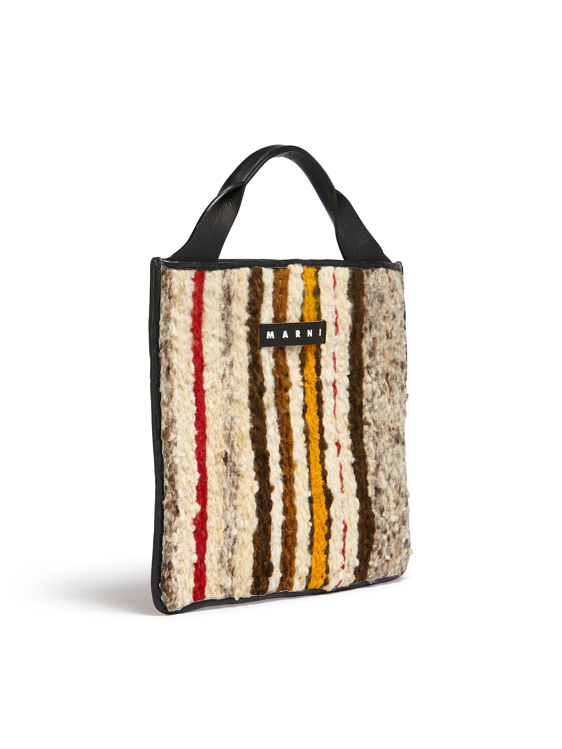 WOOL SHOPPING BAG H42XL42X13CM HANDLE | Marni