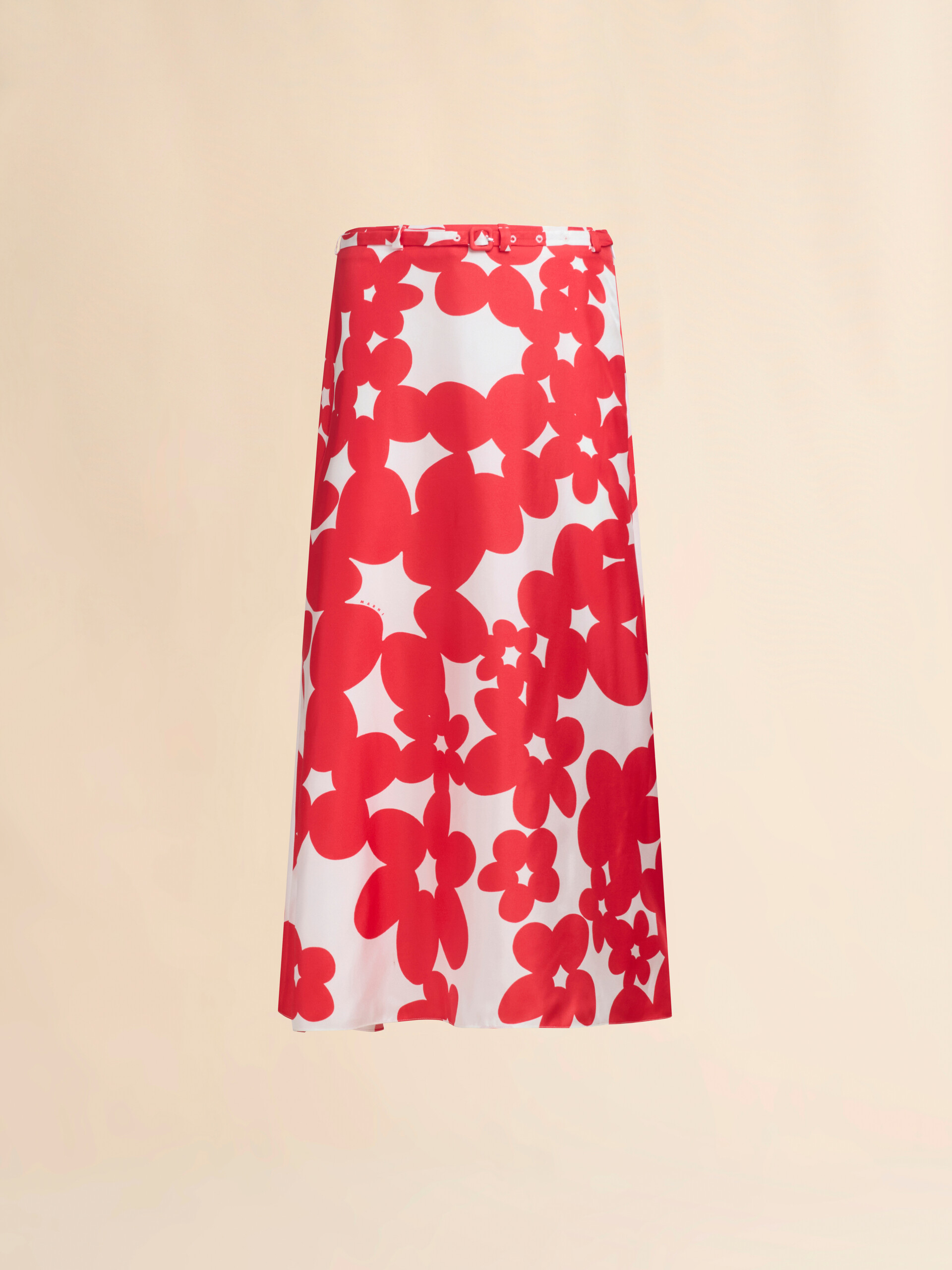 Red and white skirt store